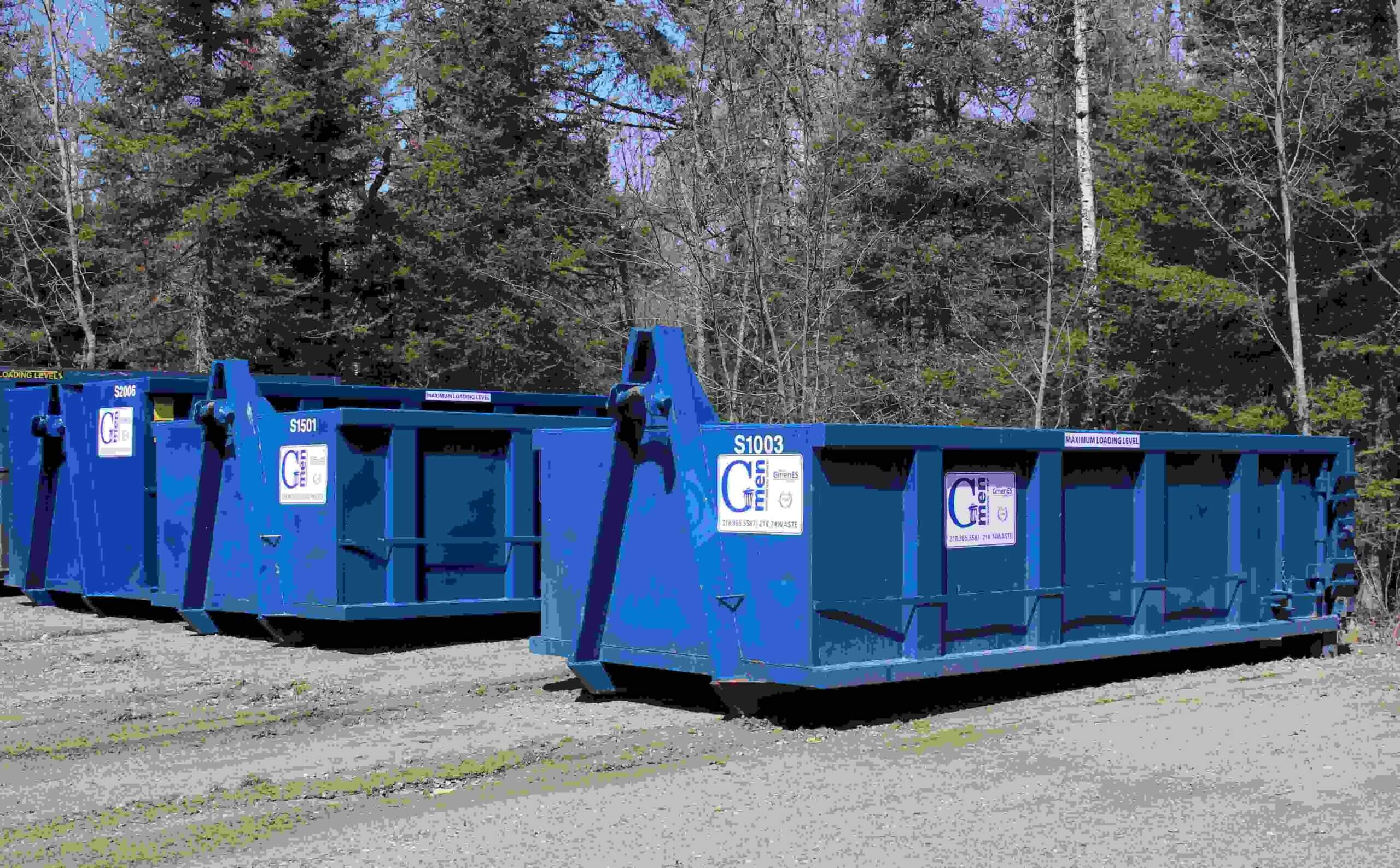 Roll Off Dumpsters - G-Men Environmental Services | Northeastern ...